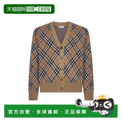 香港直邮BURBERRY 男士针织衫 8110629B9368 AW2025 花色 Check w
