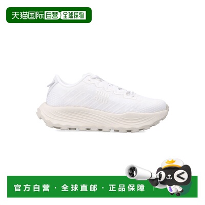 香港直邮MIU MIU 女士休闲鞋 26A5E480E3LEDF0009 AW2026 白色