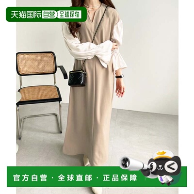 日本直邮GeeRA 拼接风连衣裙 [R04609EW14069]