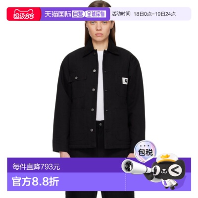 1h可退 香港直邮潮奢 CARHARTT WIP 女士 黑色 OG Michigan 夹克