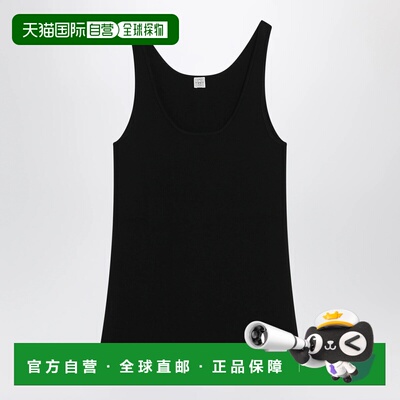 香港直邮TOTEME 女士背心吊带 252WRT0504YA0187001 CO 黑色 COMP