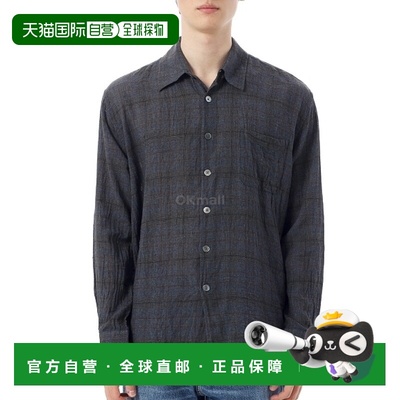 韩国直邮OUR LEGACY ABOVE SHIRT Bazaar 格纹微风编织 (M2252ASB