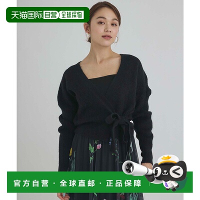 1h可退 日本直邮Edit Sheen 女士系带V领针织衫 SH25S0024