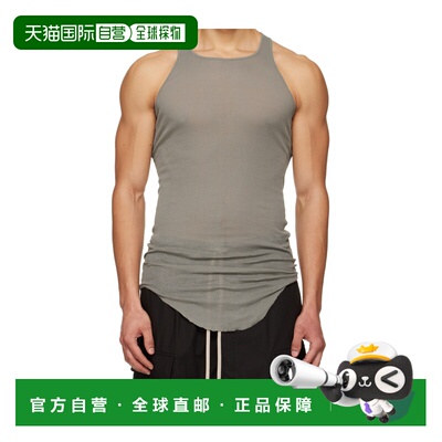 1h可退 香港直邮Rick Owens Temple 圆领背心 RU01F2150MR