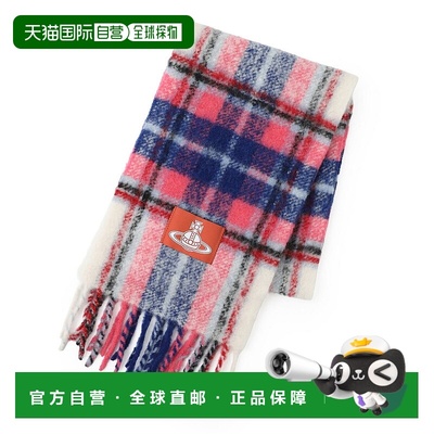 日本直邮Vivienne Westwood 女士厚格纹围巾8103014f w01bm j401