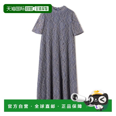 日本直邮SHIPS 结婚式派对用 piping蕾丝A字连衣裙 SH8611EW04700