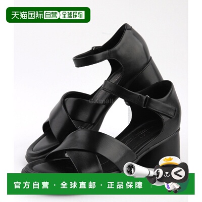 韩国直邮ECCO爱步Sculpted LX 35女款凉鞋皮质粗跟222773-01001