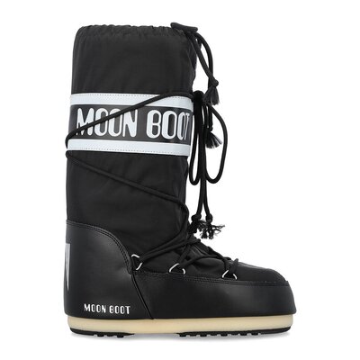 MOON BOOT 男士靴子 80D1400440N001 CO 黑色 系带雪地靴