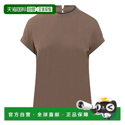香港直邮BRUNELLO CUCINELLI 女士T恤 M0T18BD200C8705 AW2025