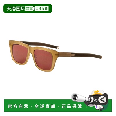自营Dita Men's 54 mm Brown Sunglasses - sand storm brushed g