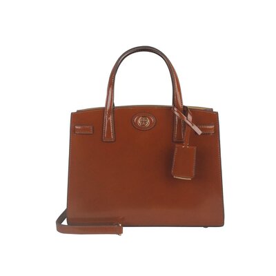 TORY BURCH 专柜款 Robinson小号漆皮女士单肩斜挎手提包 166201