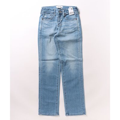 SOMETHING 女士直筒牛仔裤 ELSA STANDARD SKY030001