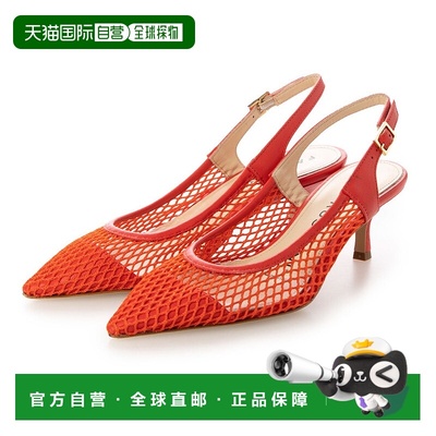 日本直邮FABIO RUSCONI 背带网面平底鞋凉鞋 FA933BW18865