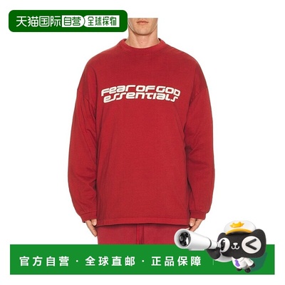1h可退 香港直邮潮奢 essentials fear of god 男士 90'S 长袖T恤