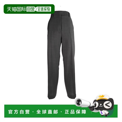 香港直邮Miu Miu 缪缪 女士 PANTALONI 长裤 MP199012I1直筒裤