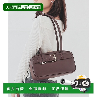 1h可退 日本直邮Honeys 女装 仿皮迷你波士顿包 宽肩带设计 27712