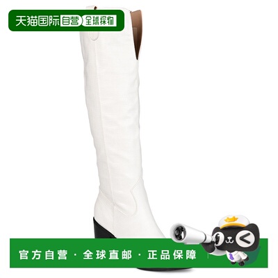 自营 Journee Collection 女式 Tru 舒适泡沫宽小腿 Therese - 骨