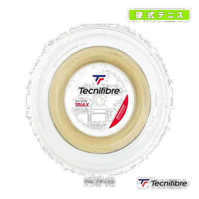 日本直邮Tecnifibre高科技纤维网球线TRIAX200m卷01RTR网球拍