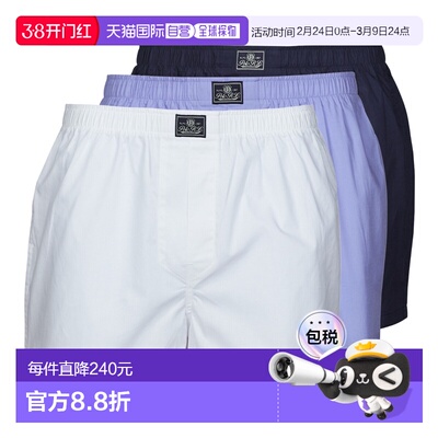 欧洲直邮Polo Ralph Lauren 拉夫劳伦 OPEN BOXER 3 PACK 男士内