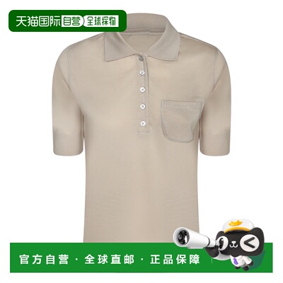 香港直邮HERNO 女士POLO衫 JPL0004DR521471985 AW2026 卡其色
