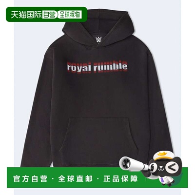 自营Aeropostale Wwe Royal Rumble Pullover Hoodie - grey 美国
