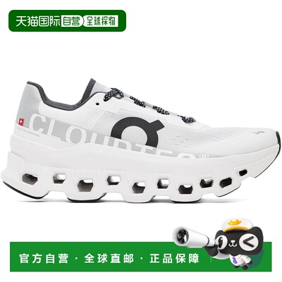 1h可退 香港直邮潮奢 On 女士 白色 Cloudmonster 运动鞋 6198433