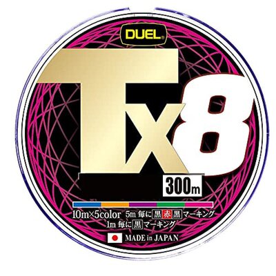 日本直邮Duel都路鱼线PE线Tx135色6.0号配件300m H4348-5C