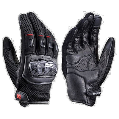 【日本直邮】Daytona 摩托网眼手套 可触屏HBG-116黑色S 25903