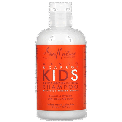 香港直发Shea Moisture儿童滋养洗发露舒缓头皮强韧发根237ml天然
