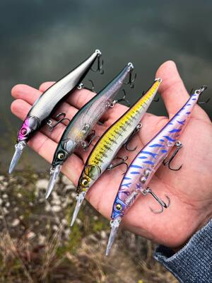 Megabass VISION ONETEN Jr 米诺悬浮悬停抽停慢浮鲈钓米诺假饵