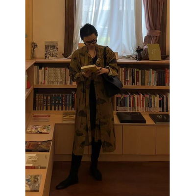 TOFOD茶染UM风高支棉衬衫裙