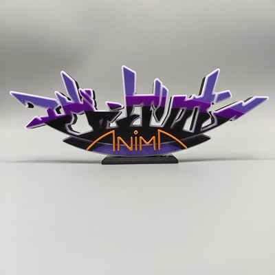 New Century 新 Logo  立体字体 立牌 招牌 高颜值 潮玩 摆件