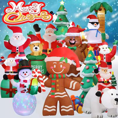 Inflatable Christmas Tree/Snowman/Claus/Big Bear/Gingerbread