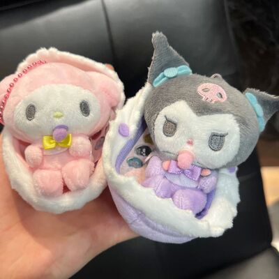 Cartoon Sanrios Melody Kuromi Hello Kitty Baby Series Kawaii