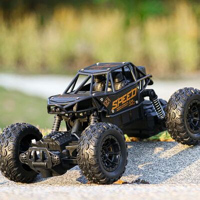 Alloy climbing mountain monster 4WD remote control car toy m