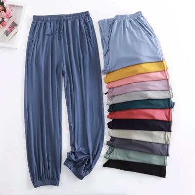 Pantalon Pour Femme New Spring Summer Soft Modal Women's Paj
