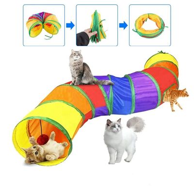 Collapsible Cat Playing Tunnel Pets Toys Connectable Cat Tun