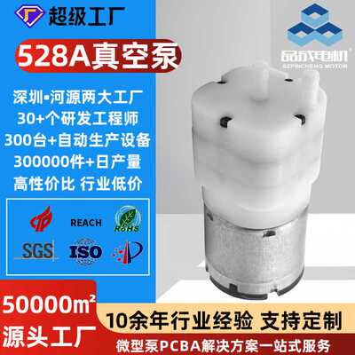 528A微型直流真空泵 补水仪增氧仪 电动足浴盆按摩仪微型充气泵