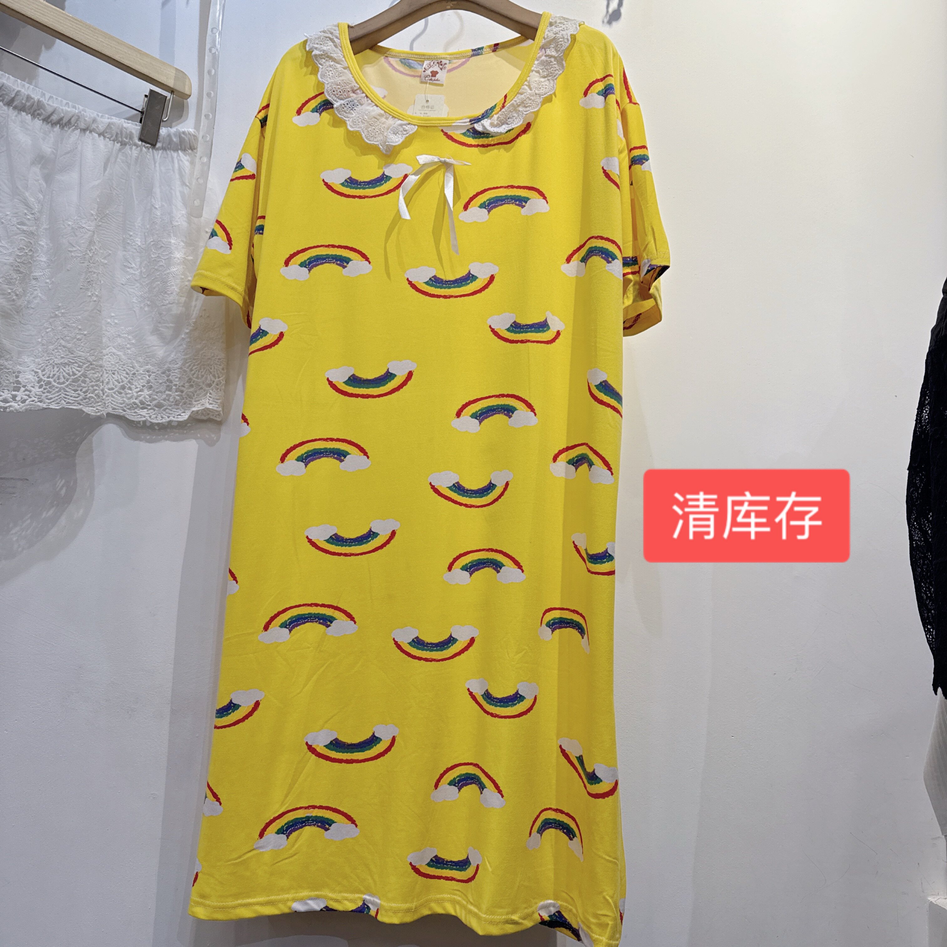 清库存大码睡裙加肥加大