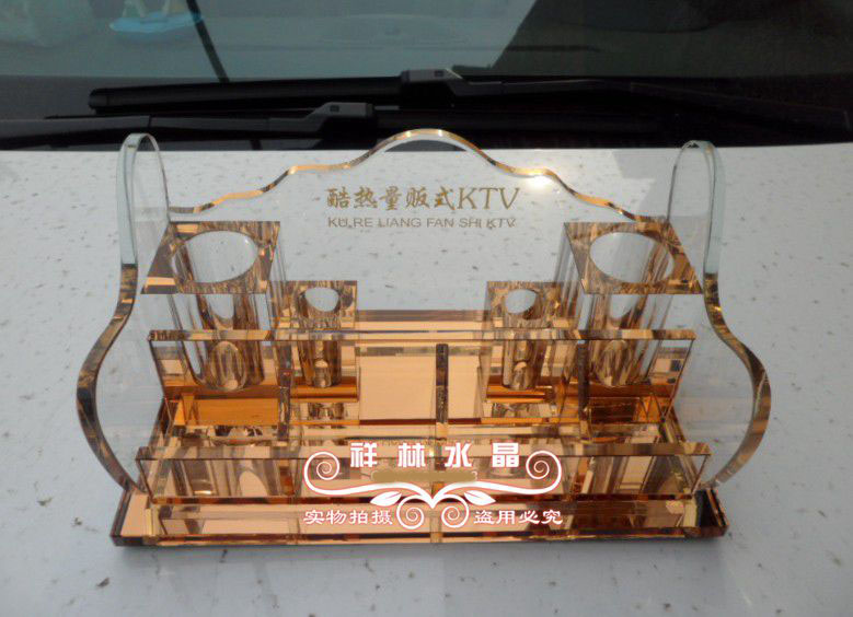 高档多功能水晶无线话筒架ktv夜场用品麦克风支架话筒座ktv咪座