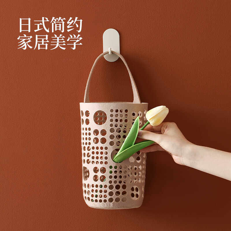 多用途收纳袋高颜值居家收纳挂袋挂墙式挂袋垃圾袋卫生巾收纳盒