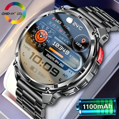 New T-REX3 Ultra 1100mAh Battery SmartWatch 10ATM Waterproof