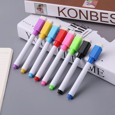8PCS Erasable Whiteboard Markers Board Marker School Supplie