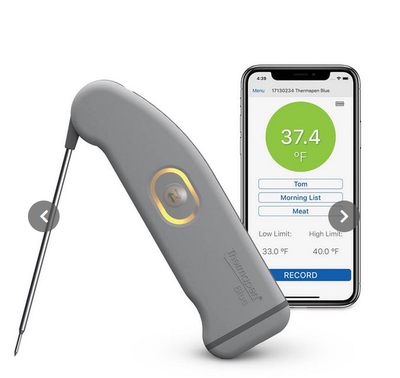 美国代购Thermapen® Blue Bluetooth temperature probe 温度计