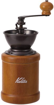 日本代购Kalita 咖啡研磨机 手摇 棕色 KH-3BR #42078