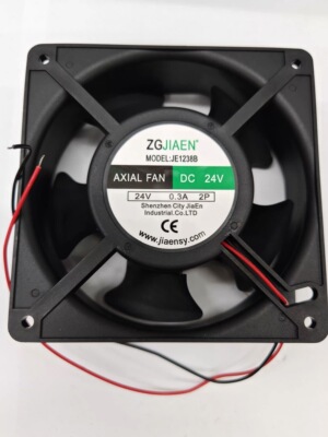全新现货ZGJIAEN JE1238B 24Vdc 0.3A AXIALFAN 120x120x38mm风扇