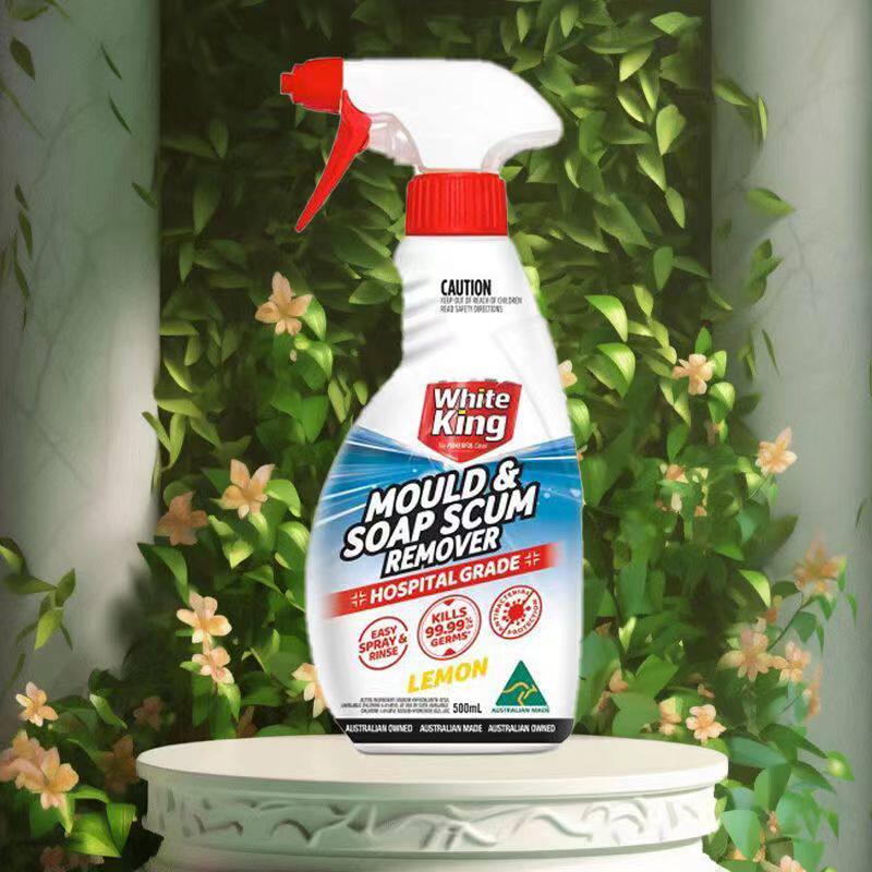 澳洲WHITE KING洁白王清洁去霉霉菌去皂渍抑菌除霉喷雾剂500ml