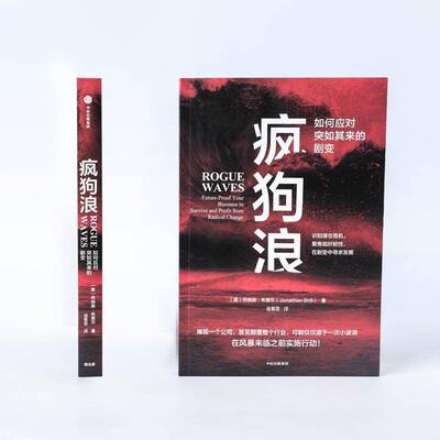 疯狗浪:如何应对突如其来的剧变:future-proof your business to survive an乔纳森·布里尔 投资人创业者管理经济学家书管理书籍