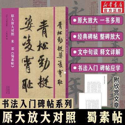 米芾《蜀素帖》孔文凯  书艺术书籍