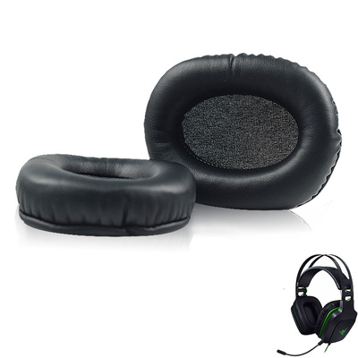 适用于Razer雷蛇耳机套Electra雷霆齿鲸V2游戏耳罩海绵套耳机皮套
